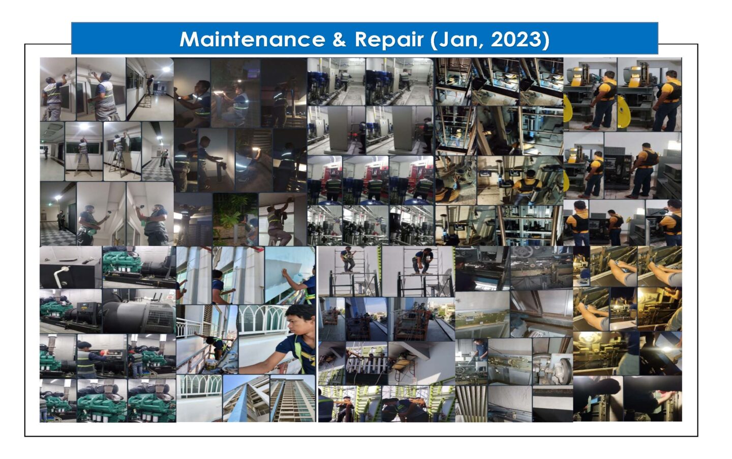 MAINTENANCE & REPAIR (JANUARY-2023) - De Castle Royal